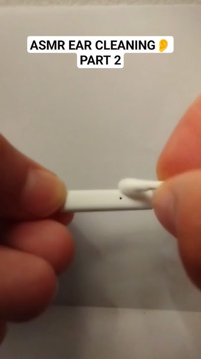 ASMR Cleaning Your Ears pt 2👂 #shorts - YouTube