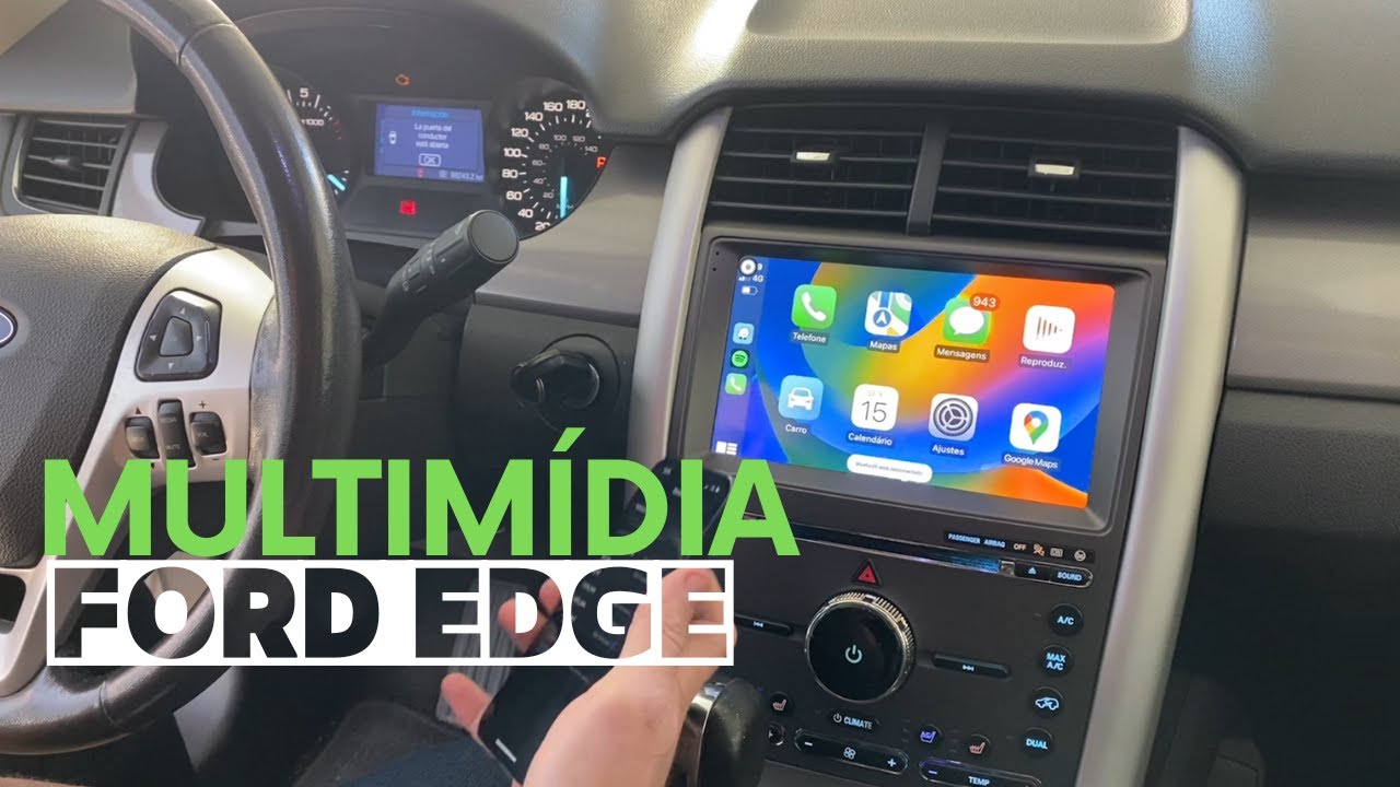 FORD EDGE V2 LIGHT 9'' Multimídia Ford Edge 2011 2012 2013 2014 V2 ...
