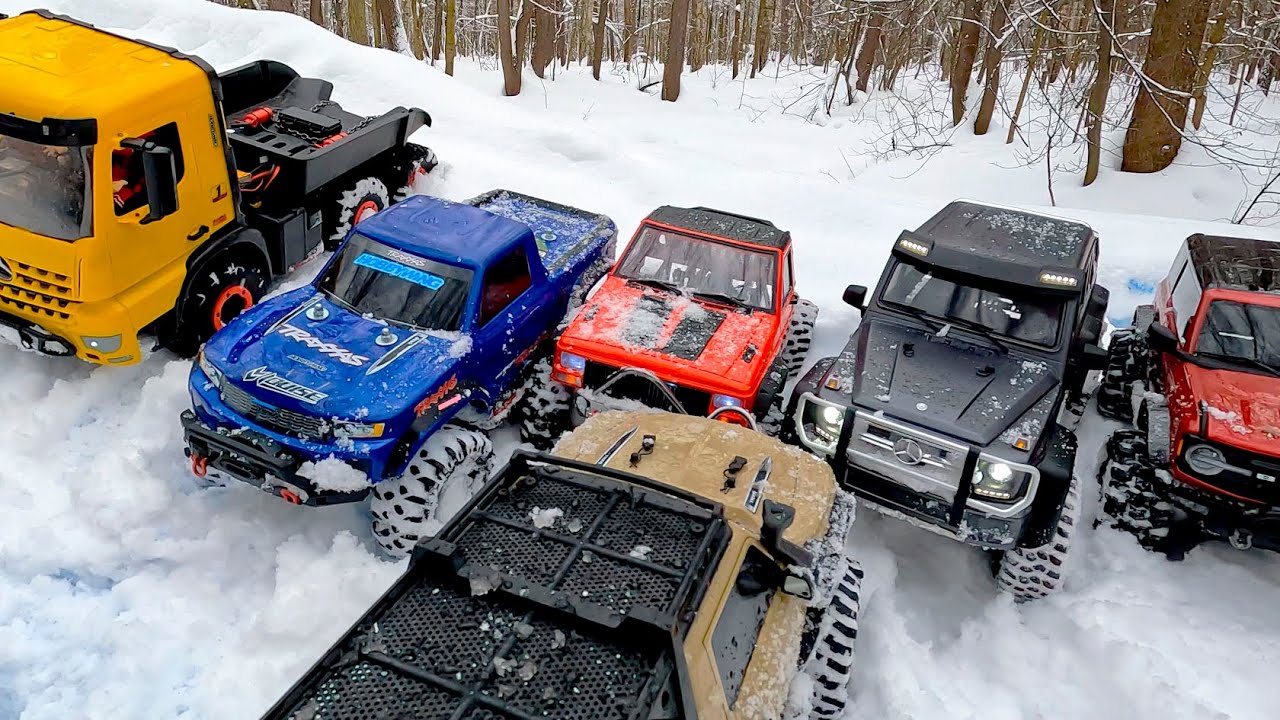 Snow Adventures: Best 1/10 Scale RC Crawlers! ️🚙 - YouTube
