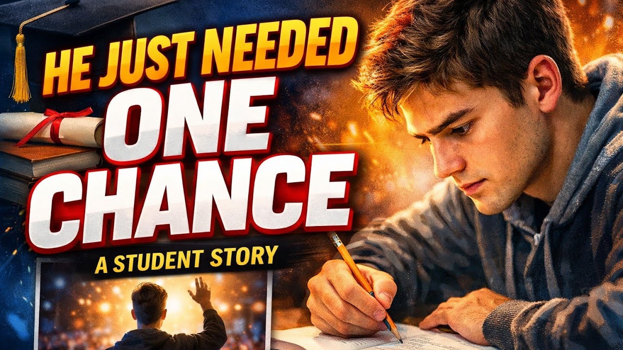 He Just Needed One Chance | A Powerful Student Success Story - YouTube
