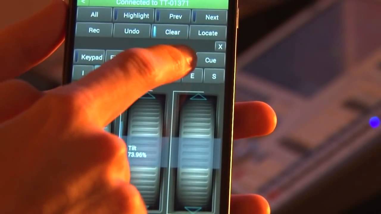 Titan Remote v7 App for Tiger Touch Lighting Wireless Control for rent ...
