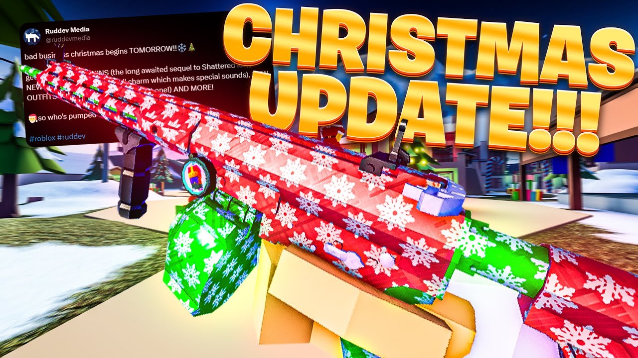 New CHRISTMAS EVENT Update in Roblox Bad Business - YouTube