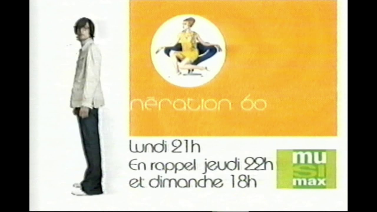 Pub Québec - Musimax Génération 60 (2001) - YouTube