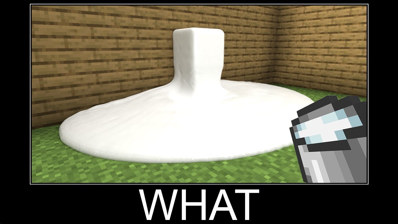 Minecraft wait what meme part 6 realistic milk - YouTube