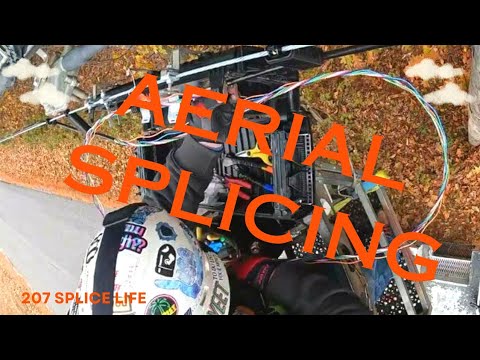 MID SPAN FIBER SPLICING 3 CORNING SCA'S - YouTube