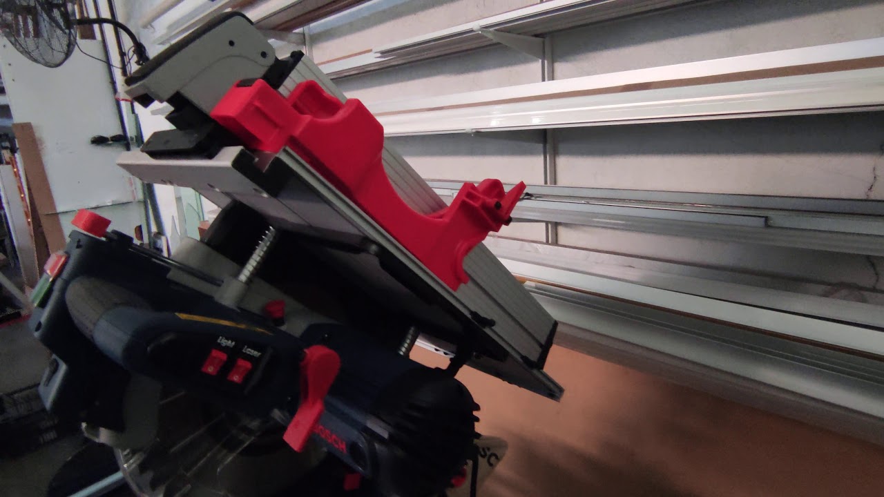 Como desbloquear y cambiar de posicion ingletadora bosch GTM 12 JL Profesional - YouTube