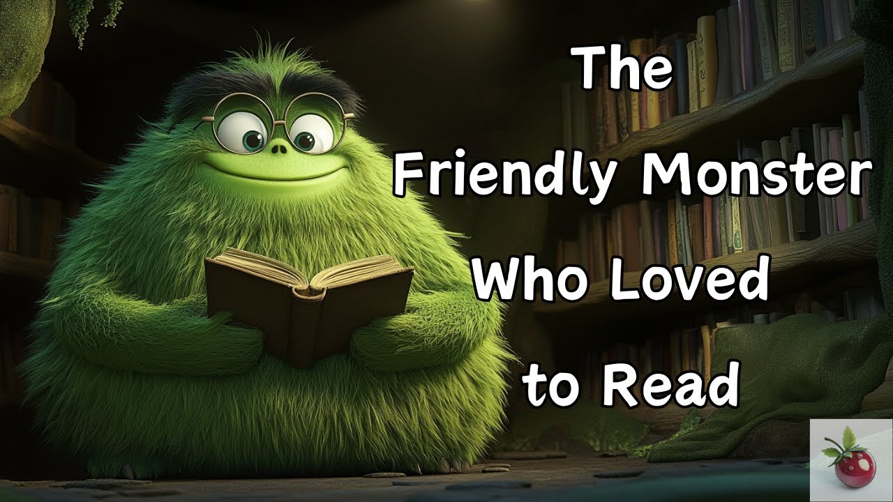 The Friendly Monster Who Loved to Read | Bedtime Stories for Kids # ...