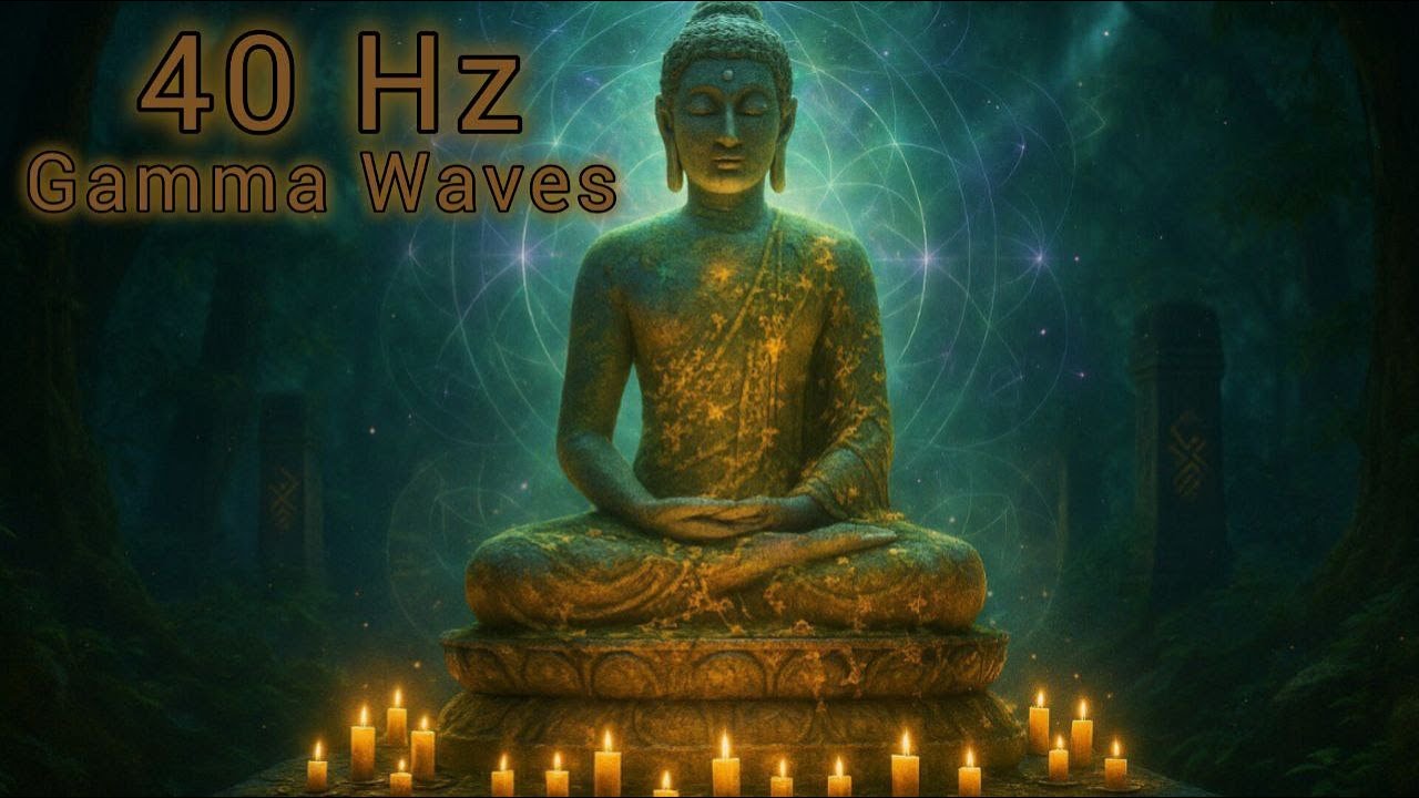 40 Hz Gamma Waves | 2-Hour Binaural Audio for Brain Synchronization ...