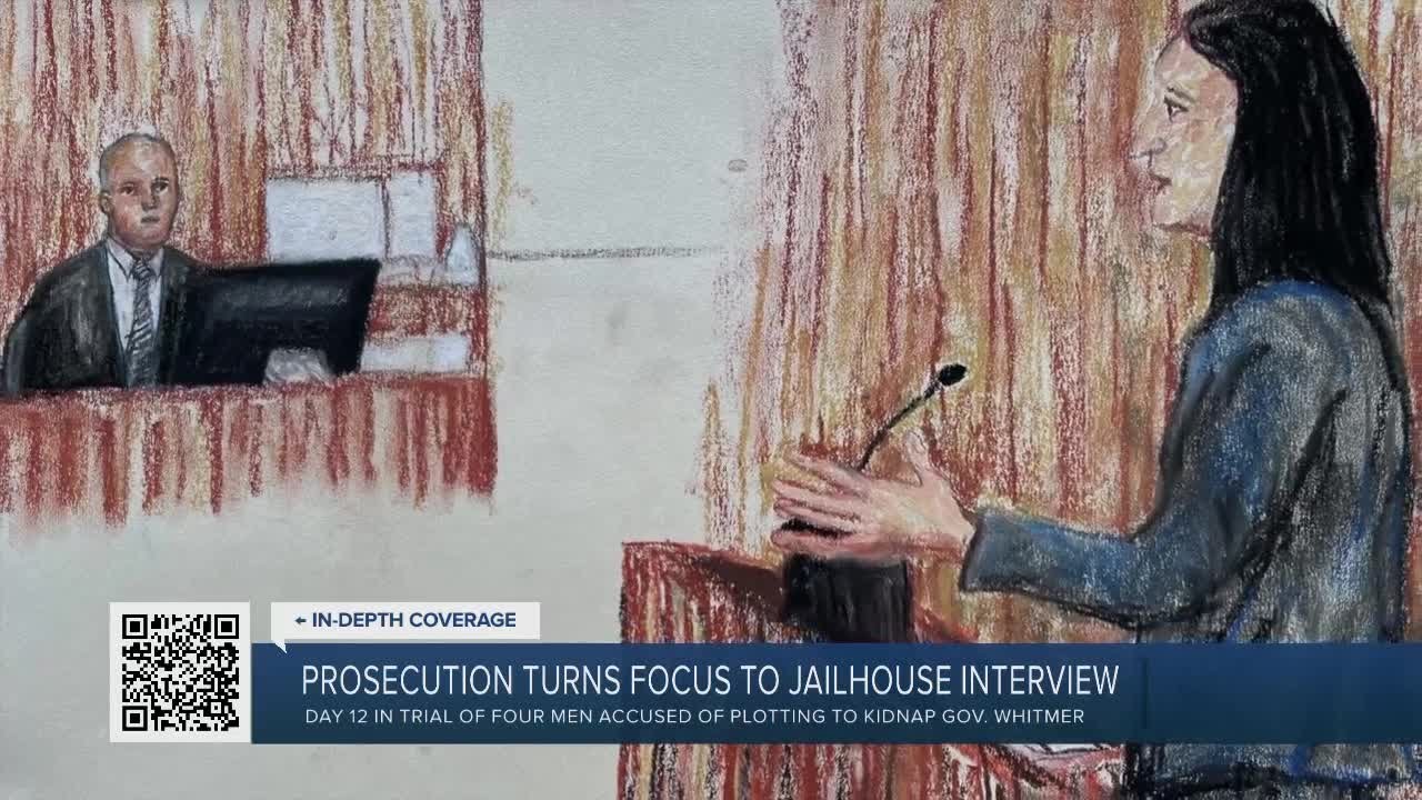 Prosecution turns focus to jailhouse interview - YouTube