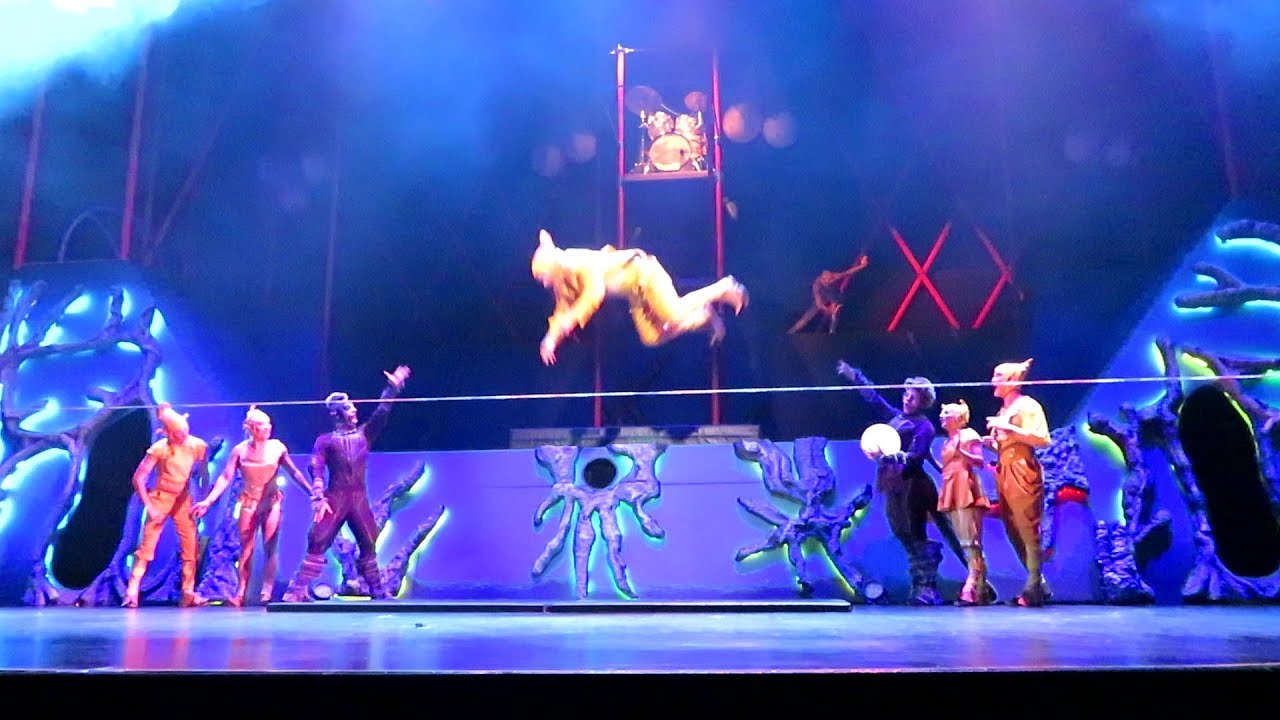 Origins: A CIRQUE Experience @ Kings Dominion 09/03/18 - YouTube