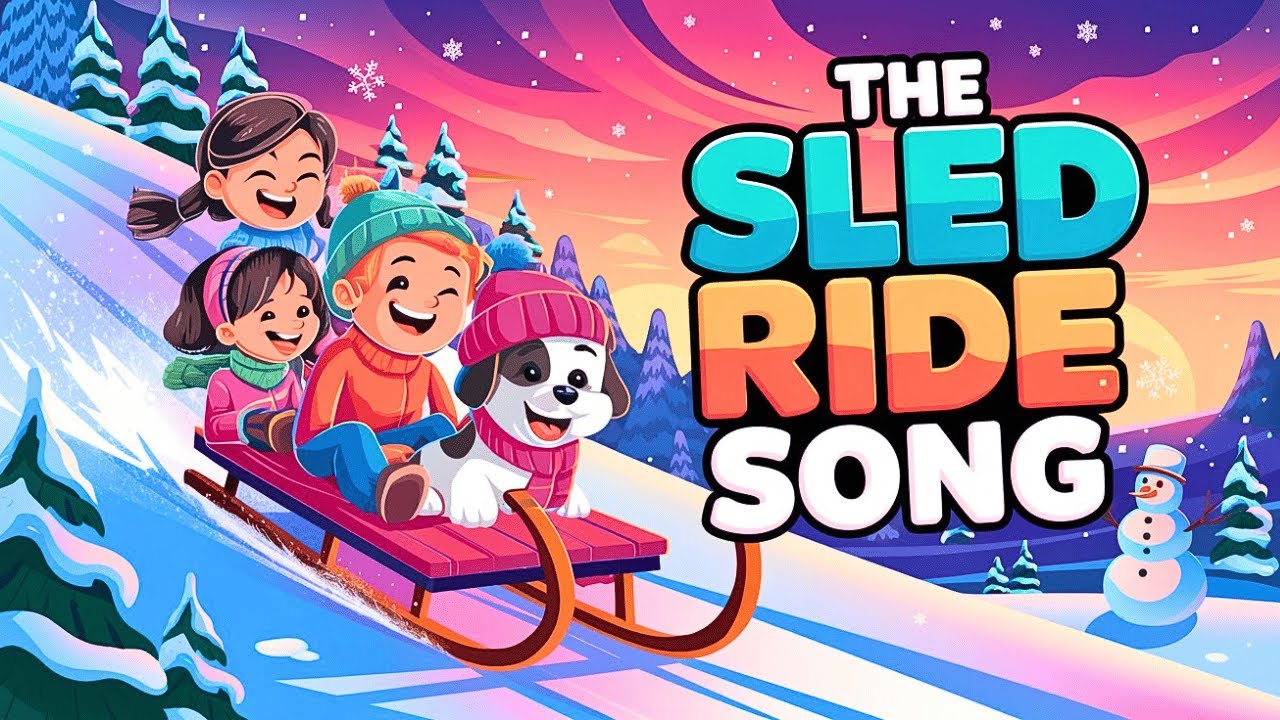 Kiddie Tunes and Rhymes: The Sled Ride Song - YouTube