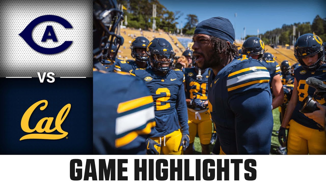 UC Davis vs. Cal Game Highlights | 2024 ACC Football - YouTube