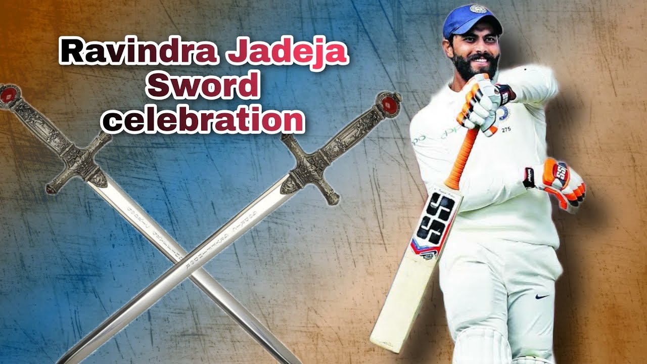 Ravindra Jadeja sword celebration video | Jadeja attitude status video ...