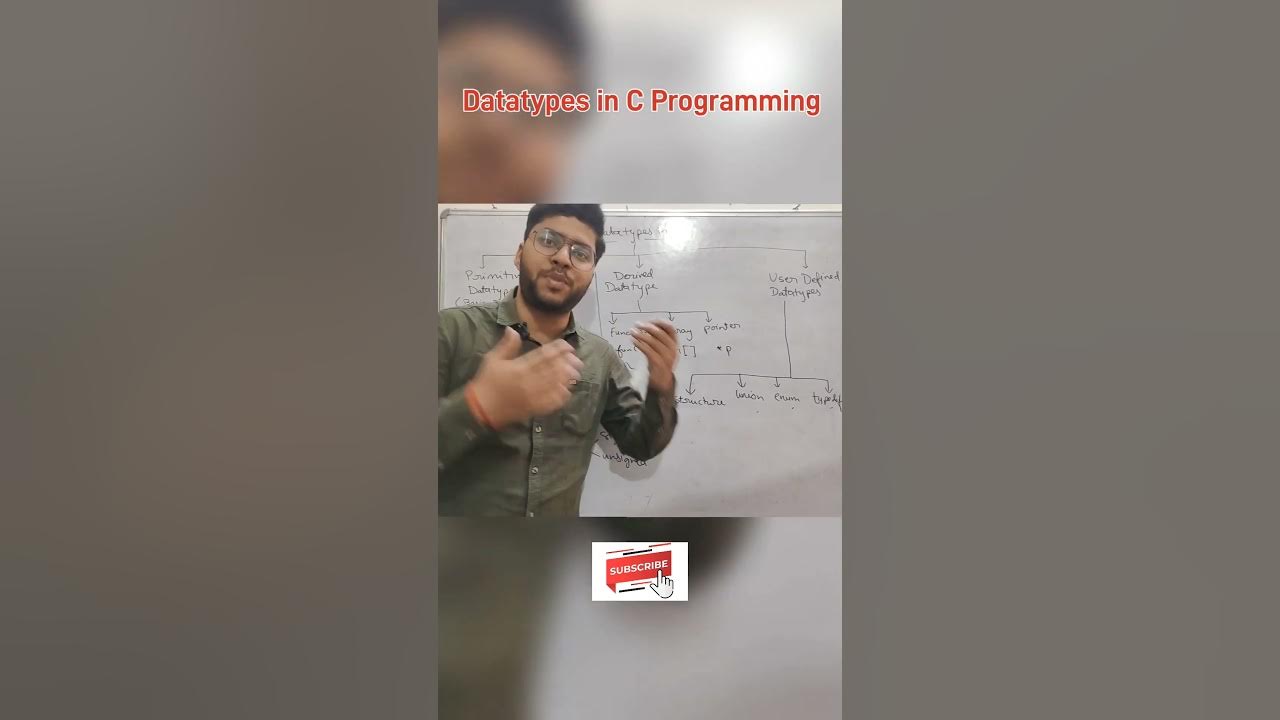 Datatypes in C Programming | Programming in Shorts - YouTube