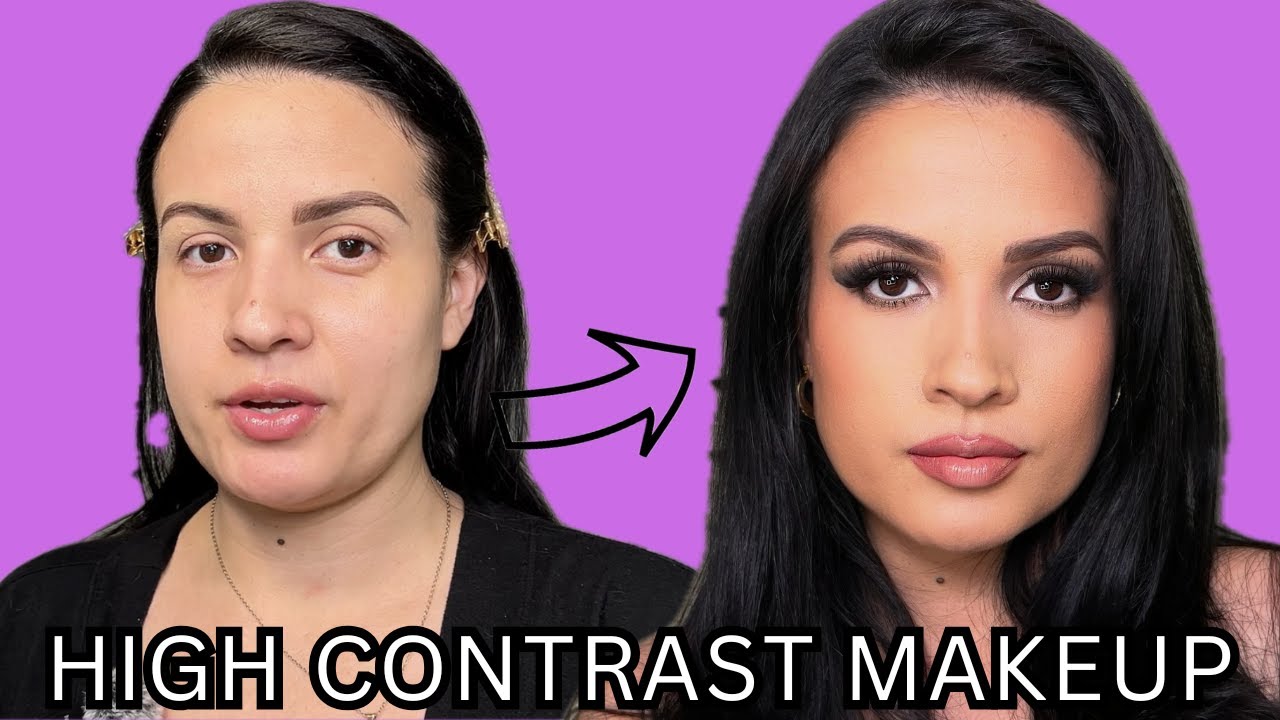 High Contrast Makeup Tutorial | Giveaway - YouTube