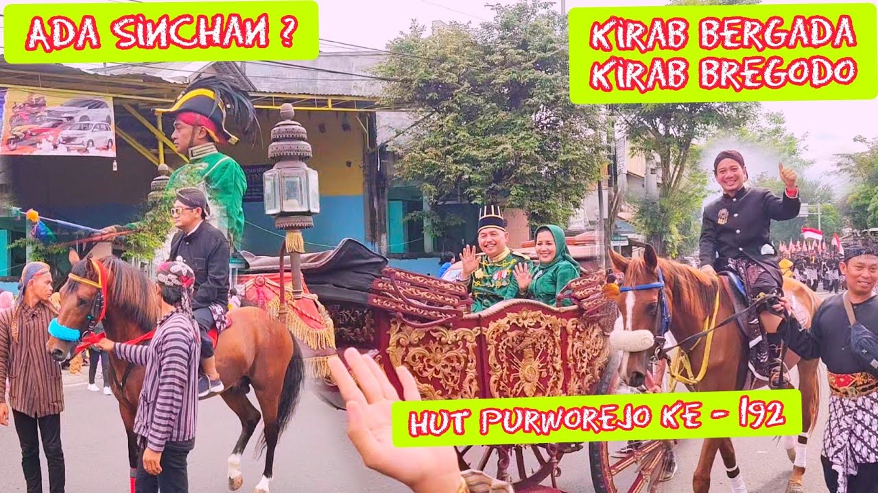 Kirab Bergada Kirab Bregodo Purworejo Hari Ulang Tahun Purworejo Ke 192 ...
