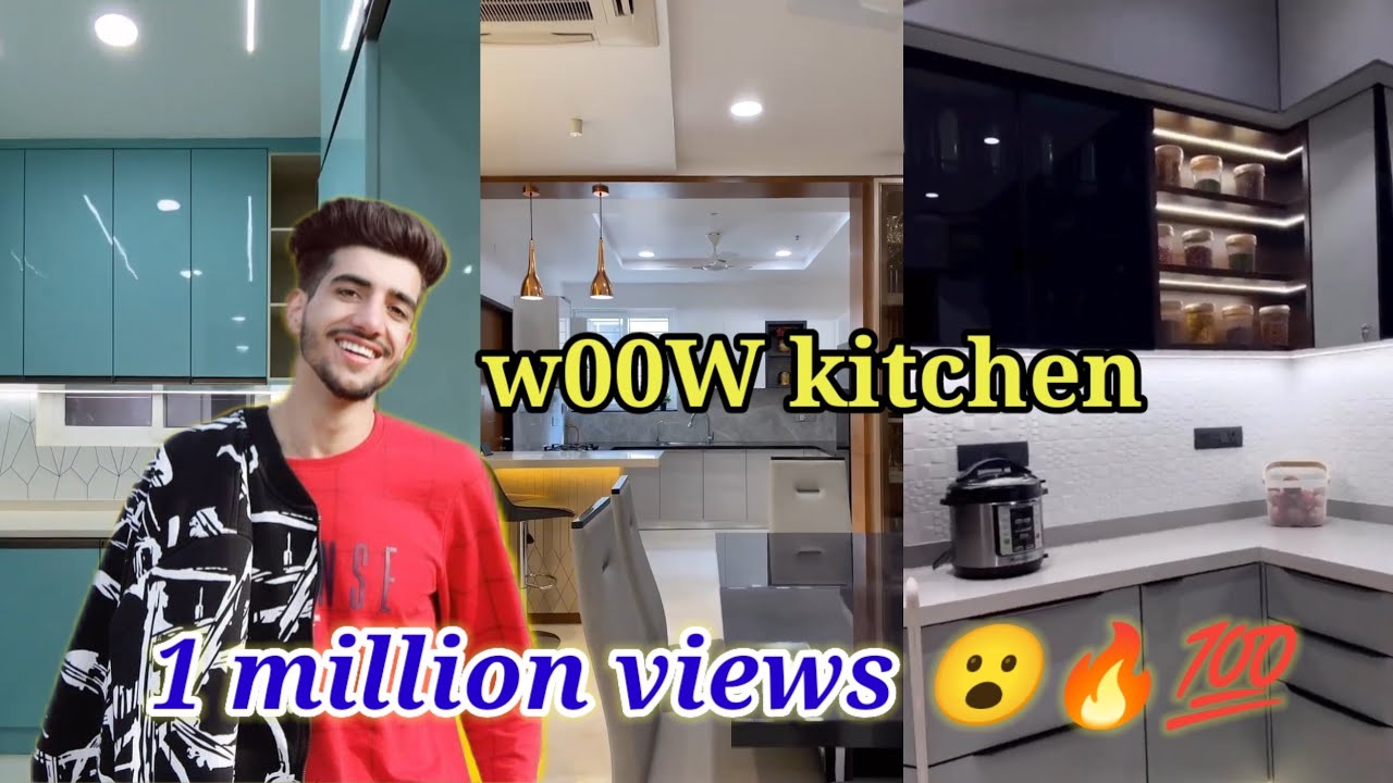 kitchen design || kitchen interior design(video) - YouTube