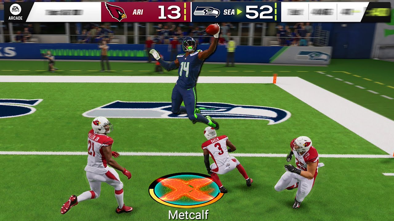 DK Metcalf Is The Best WR In Madden 23... - YouTube