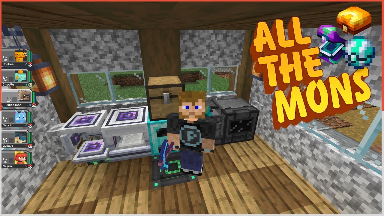 All The Mons - Ep 04 - Level 20 Cap + Mekanism! - YouTube