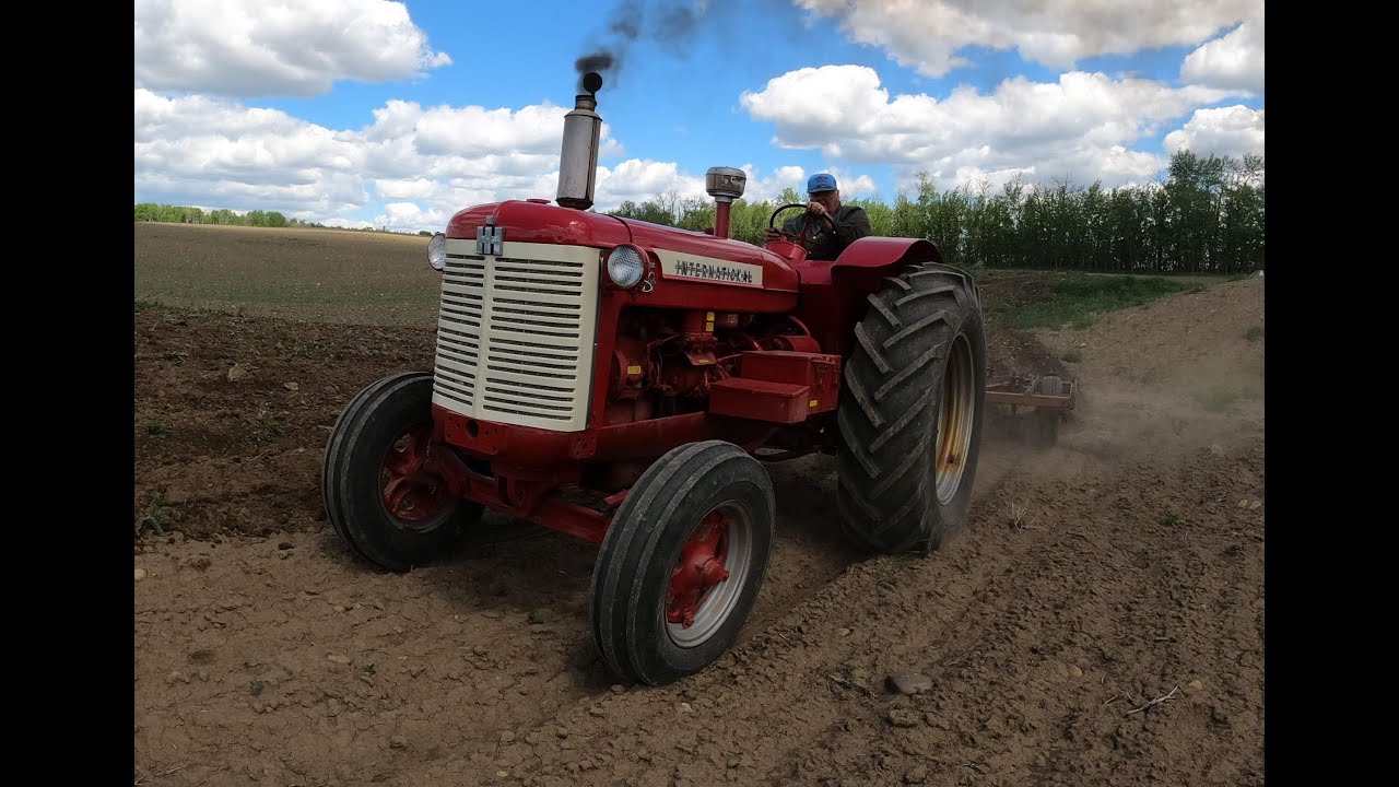 Antique IH Tractors in Operation - YouTube