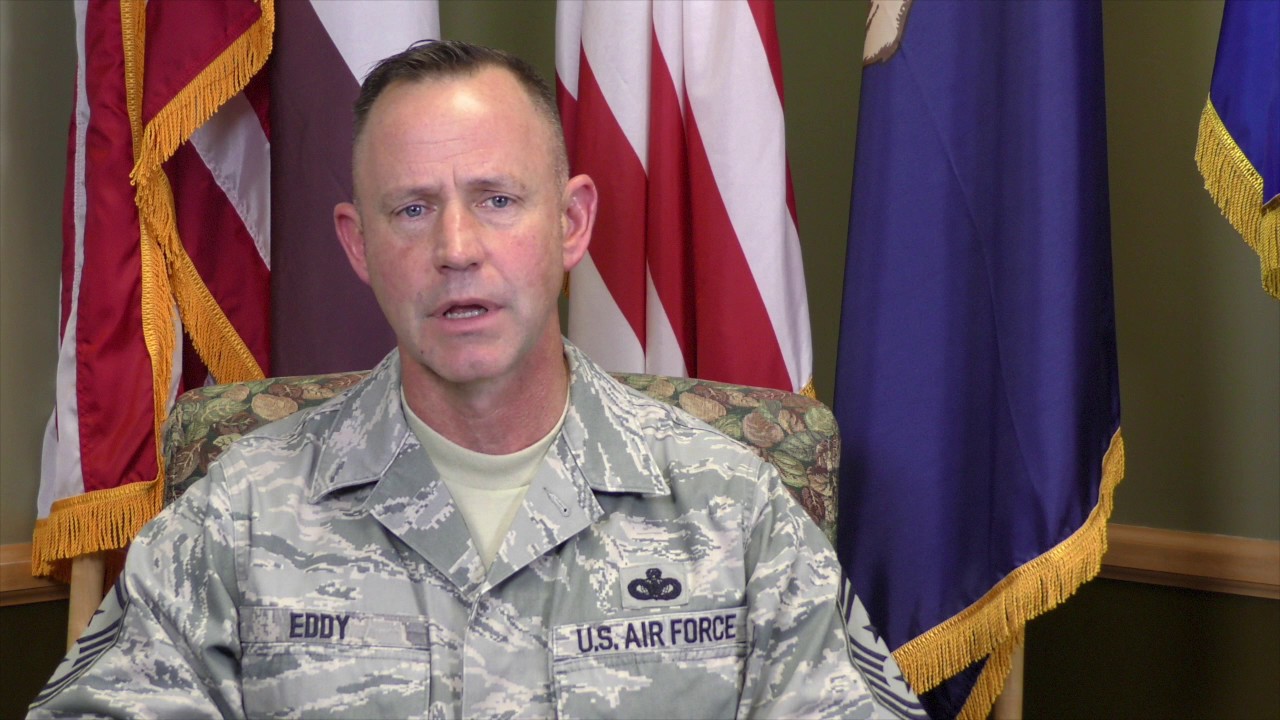 Air National Guard Holiday Greeting From CMSgt. David Eddy - YouTube