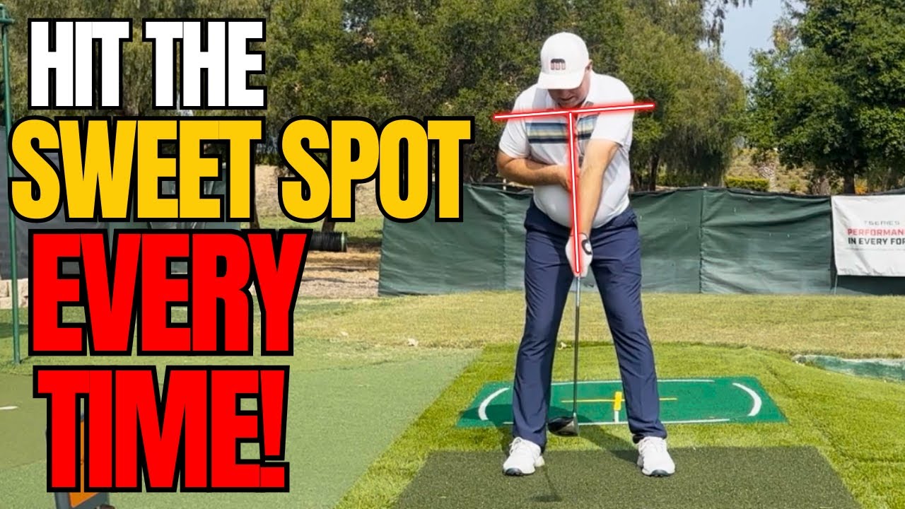 How to Make Dead Center Contact EVERY TIME! HUGE Distance Gains! - YouTube