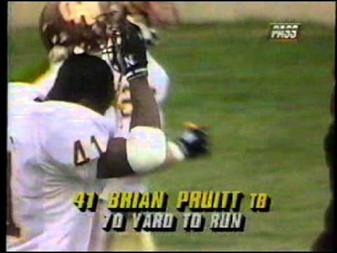 CMU-BGSU 1994 Brian Pruitt 70yd TD run - YouTube