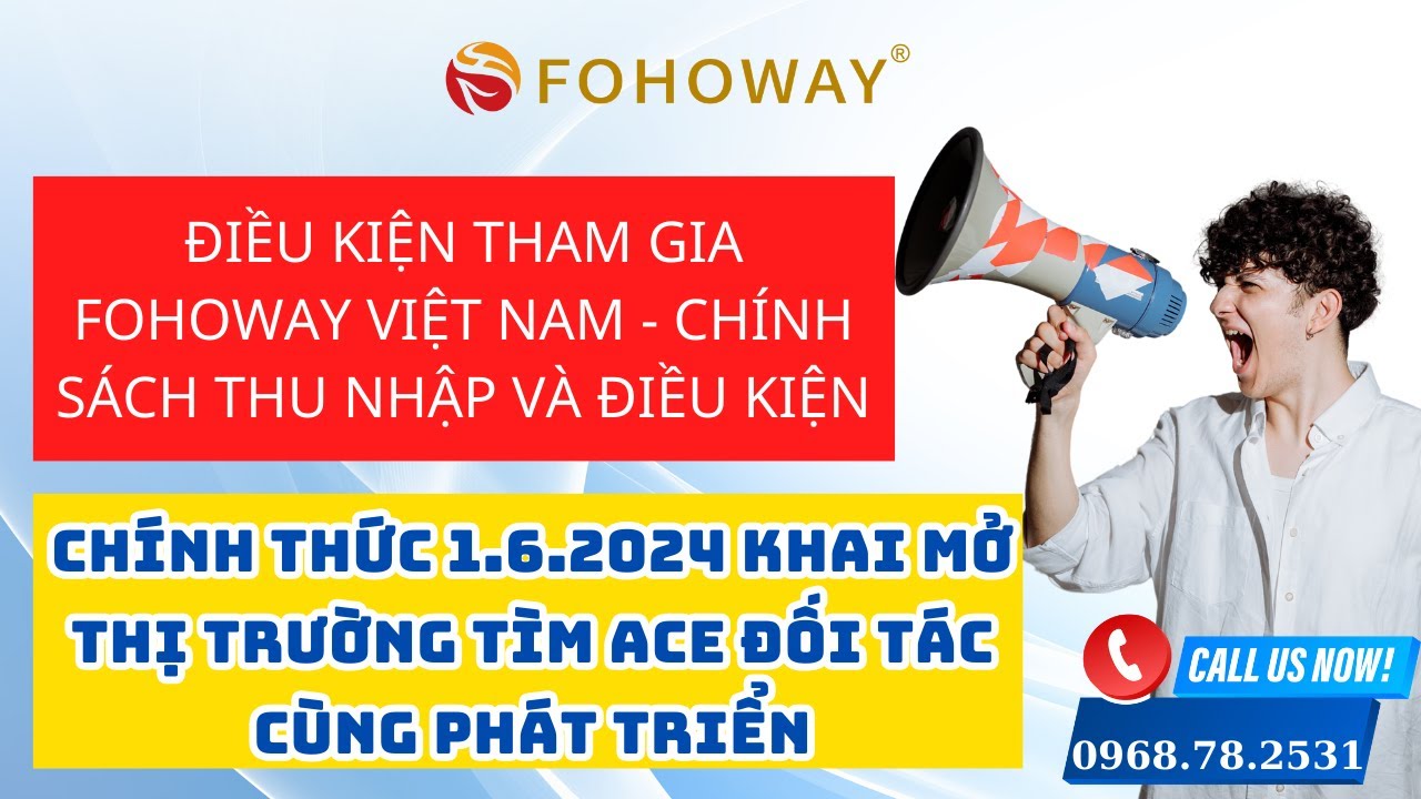 Tập Đoàn Fohoway Global Chính Thức Mở Tại Việt Nam - Chính Sách Điều ...