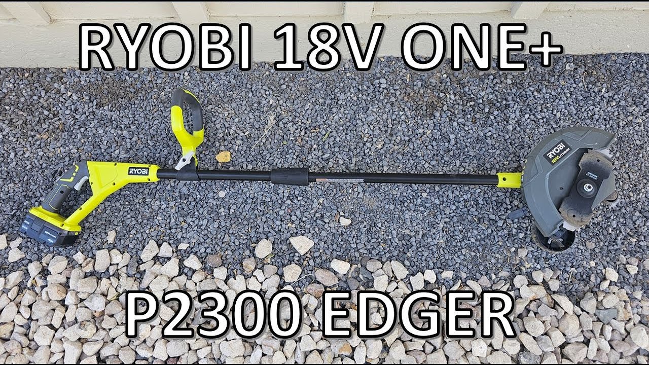 Ryobi P2300 Edger - YouTube