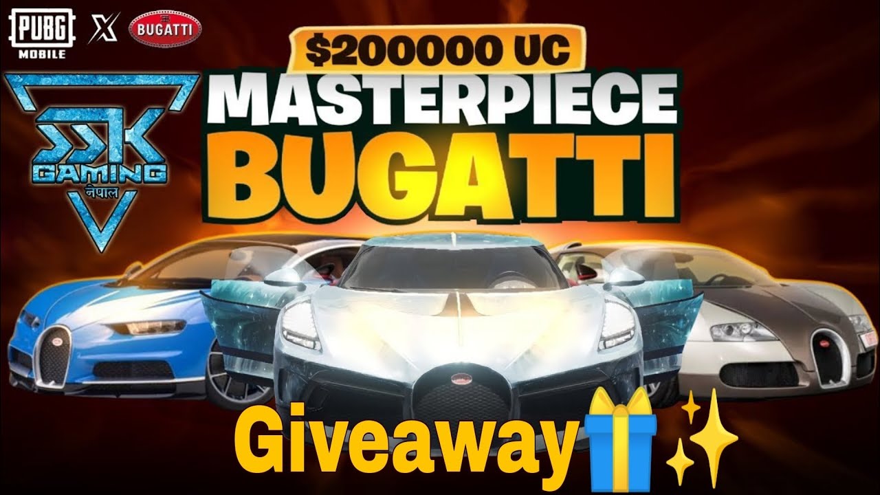 Pubg buggatti create opening||pubg mobile gift card|how to redeem pubg ...
