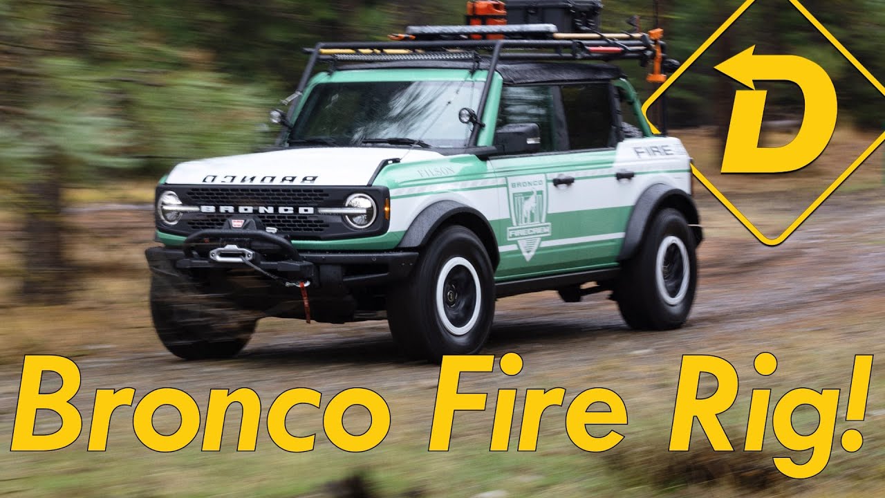 Full Tour of Ford’s Bronco + Filson Wildland Fire Rig Concept. It’s Hot ...