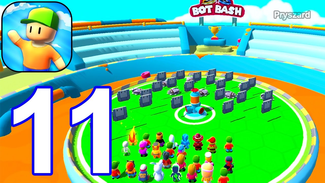 Stumble Guys - Gameplay Walkthrough Part 11 Retro Rumble (iOS, Android Gameplay) - YouTube