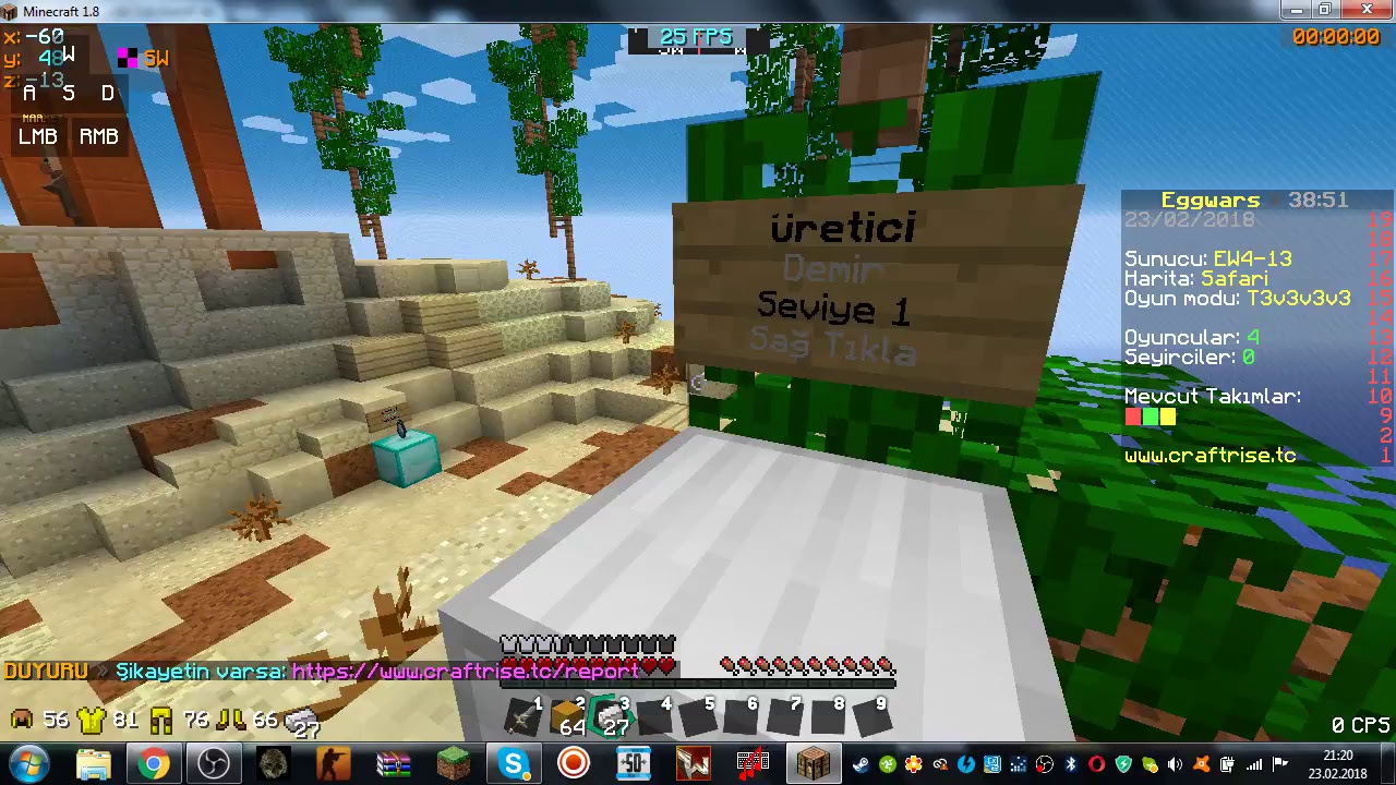 craft risedeyim video bitsede orda olcam - YouTube