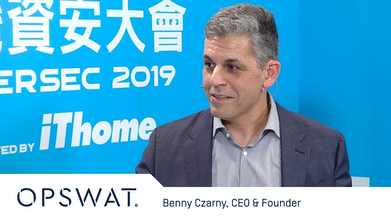 Interview with OPSWAT CEO Benny Czarny | OPSWAT at iThome CYBERSEC 2019 ...