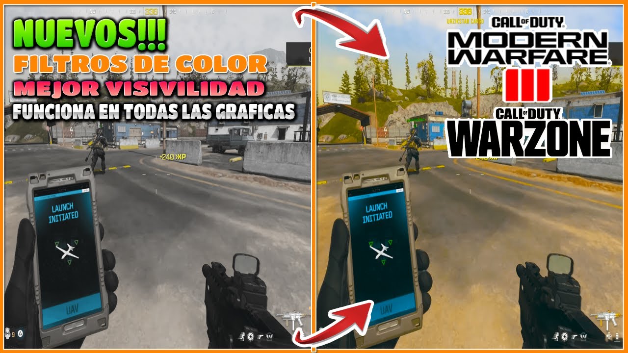 MWIII-WARZONE | NUEVOS Filtros de color Mejor visibilidad Funciona en ...
