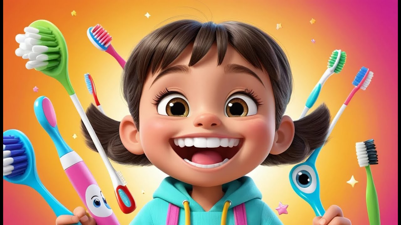 Brush Your Teeth – Shine and Smile! | Healthy Habits Song for Kids ...