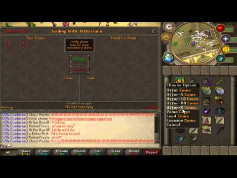 RuneScape Dice Game with Awq 21 (Green phat + Max cash pot!?)