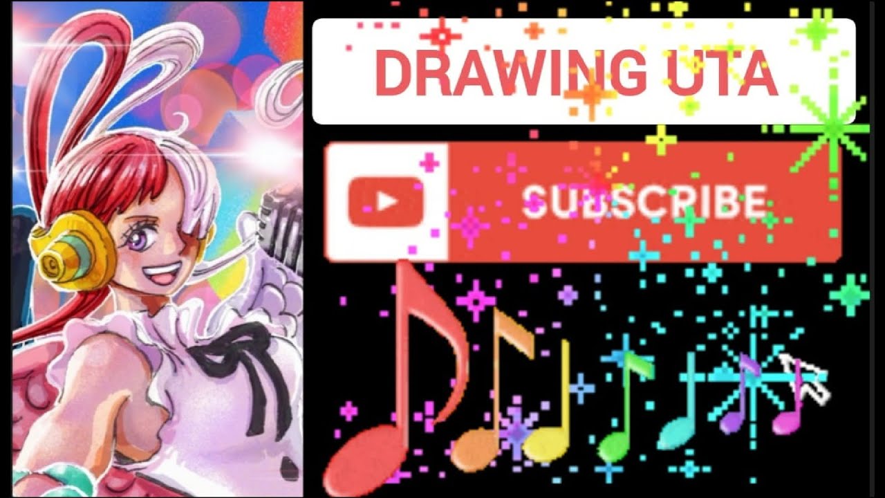 Drawing UTA from one piece #onepiece #drawing #kids #funny #anime # ...