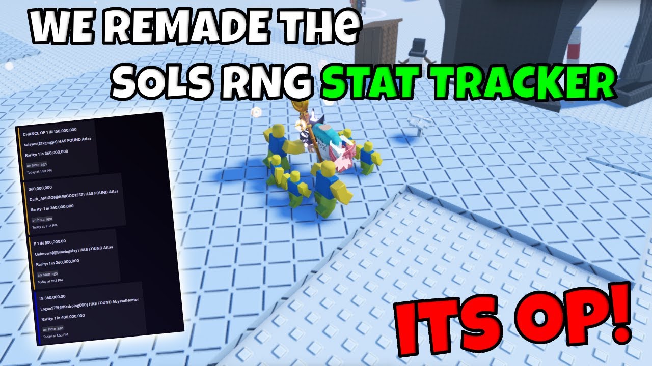 WE REMADE THE SOLS RNG STAT TRACKER! 🍀 - YouTube