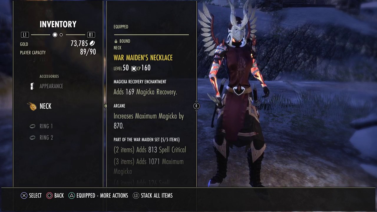 'Shacklebreaker' Magicka Warden PvP Build | Dragon Bones Patch - YouTube