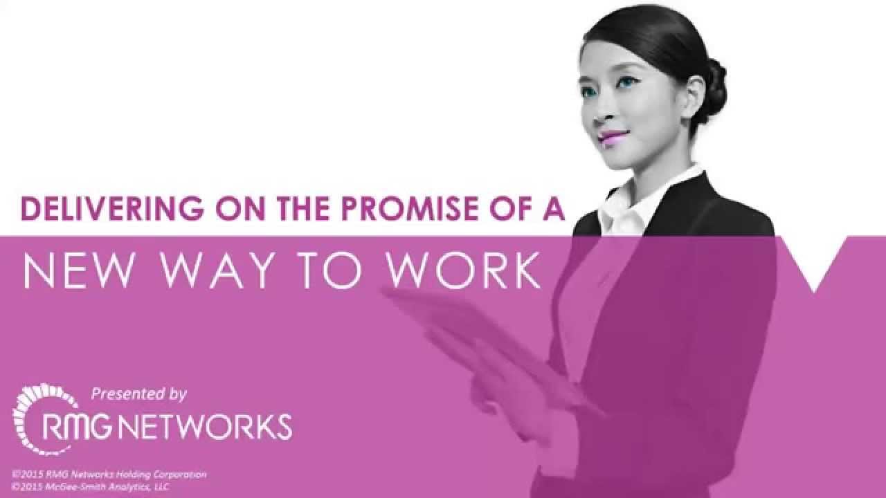 RMG Networks Webinar On Demand: Delivering on the Promise of a New Way ...