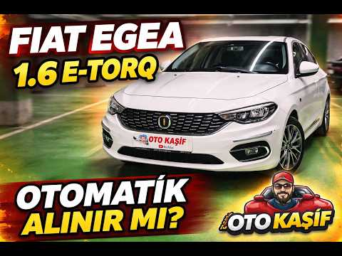 2016 Fiat Egea 1.6 E-Torq Lounge Otomatik İnceleme | Alınır mı? Yakıt Tüketimi ve Yorumlar