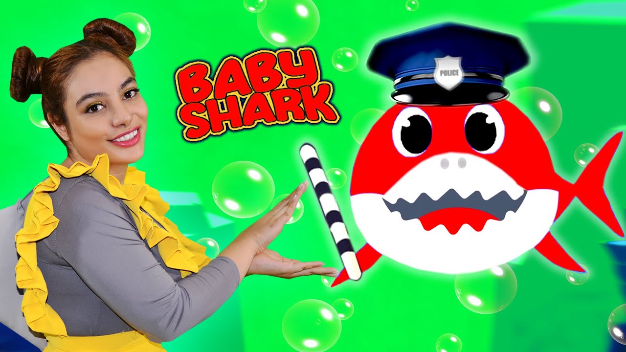 Baby Shark Police Song 🚔🚨 BABY SHARK SONGS 🦈High Five Kids Videos - YouTube