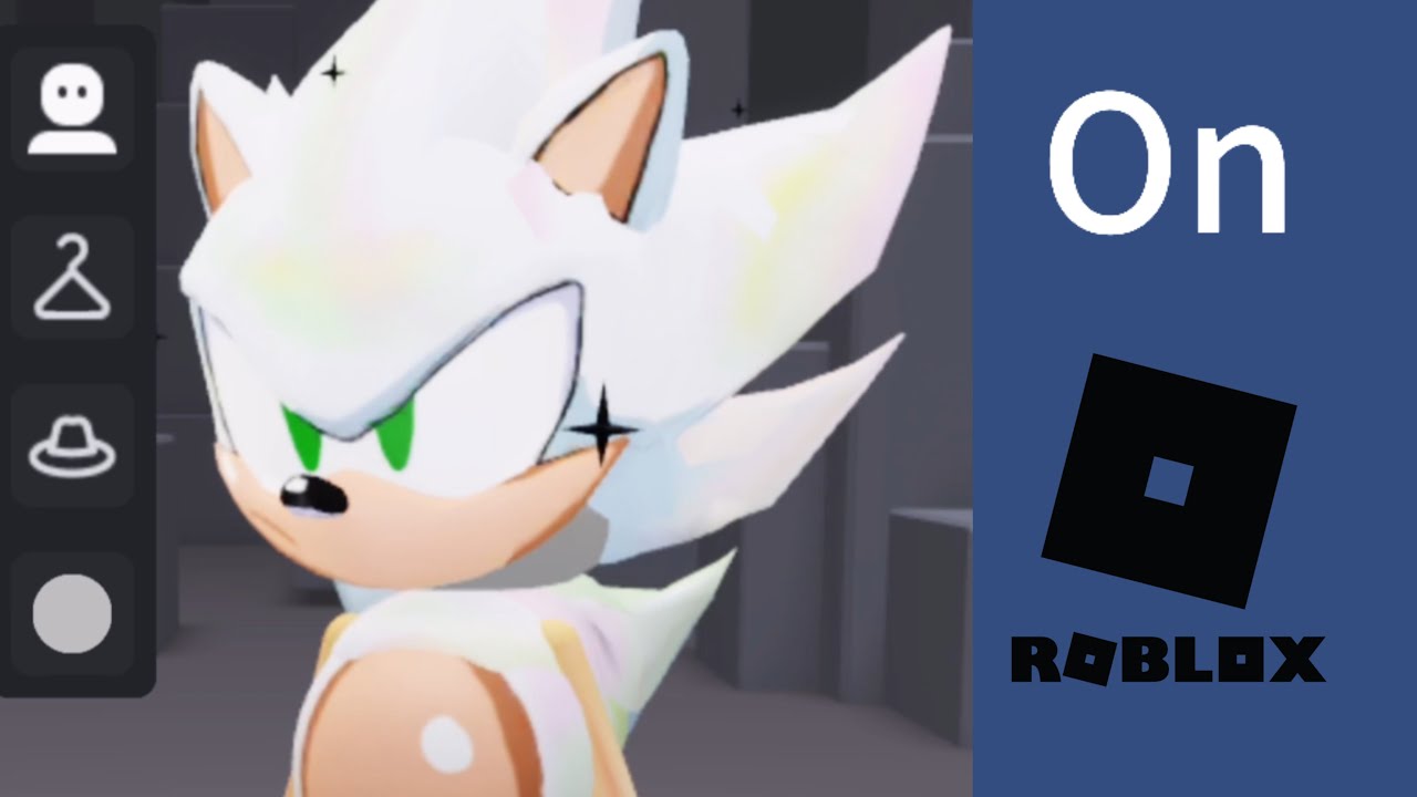 How to make Hyper Sonic on Roblox - YouTube