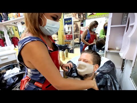 💈$2.50 MEXICAN PAPI-CHULO HAIR WASH & HAIR STYLE by Female Barber ...