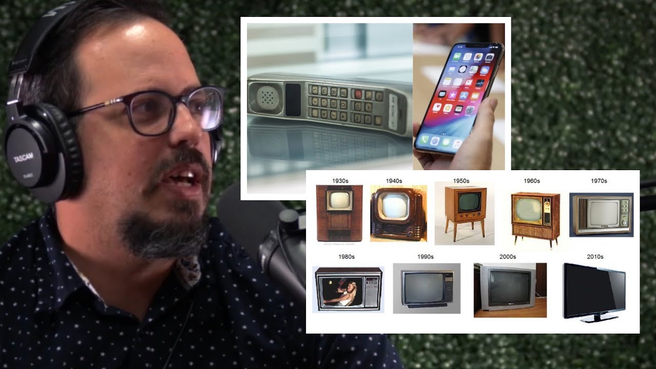 La tecnologia de antes con la de ahora, la television va para ABAJO ...