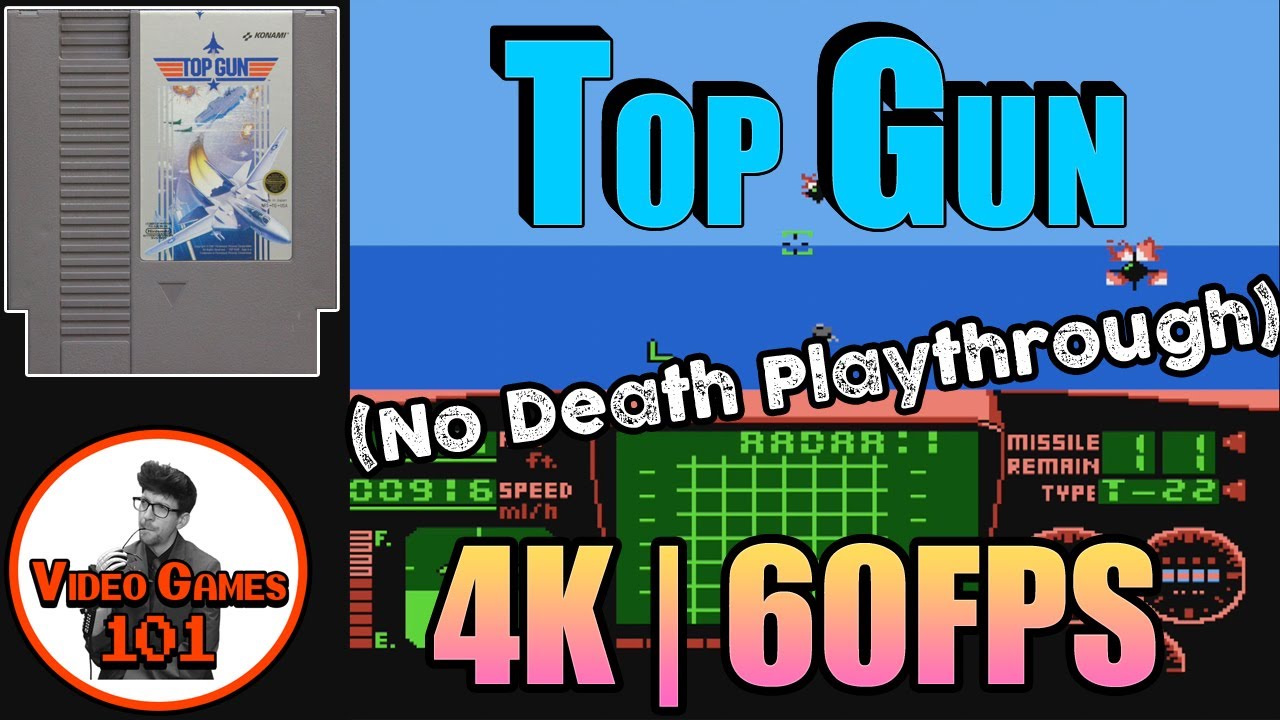 Top Gun Playthrough | 4K 60FPS | Video Games 101 - YouTube