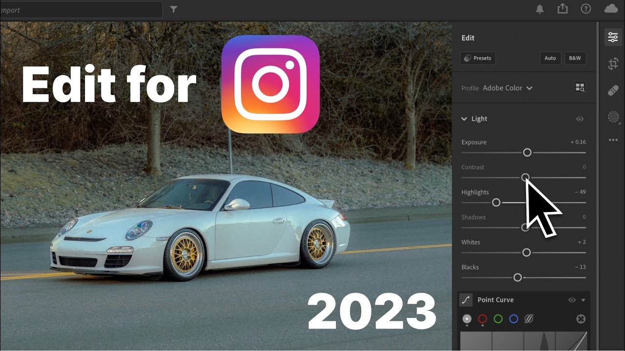 How I edit car photos for Instagram [Quick and Easy!] - YouTube
