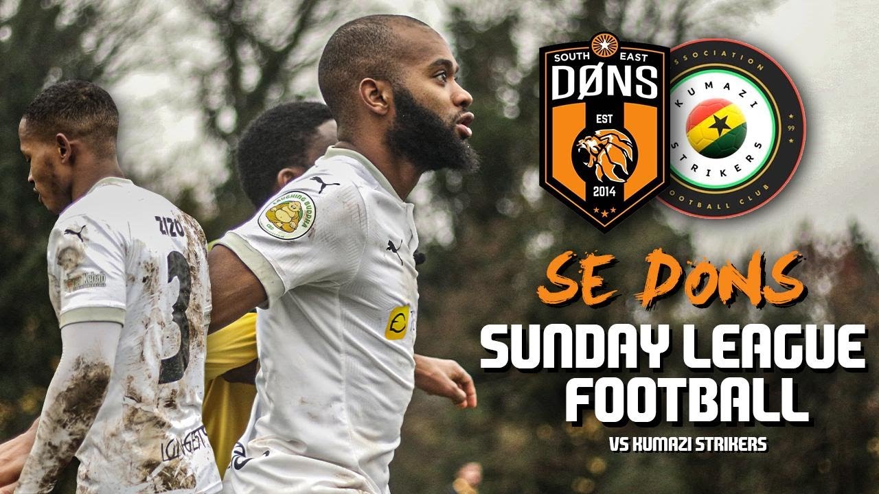 Sunday League Football SE DONS vs KUMAZI STRIKERS | LEAGUE GAME | WHITE ...
