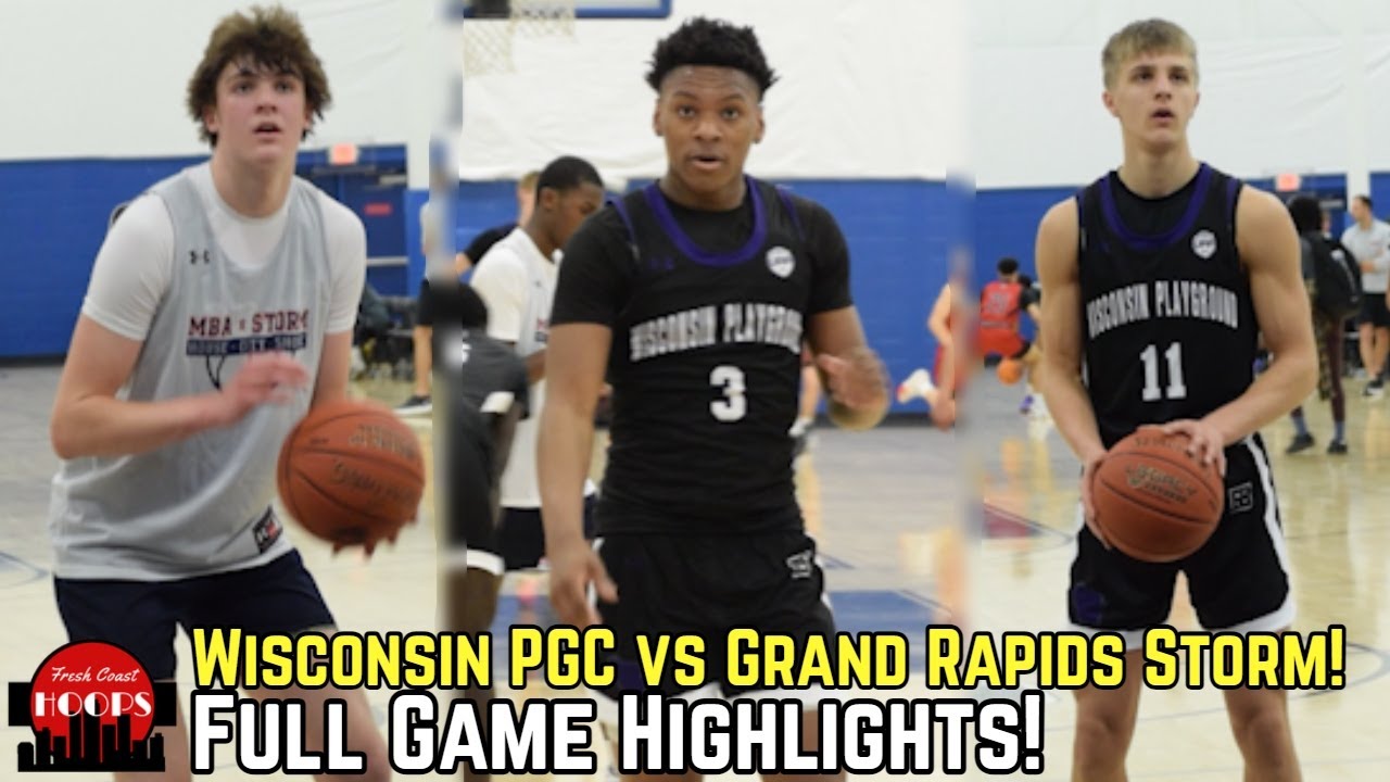 Wisconsin Playground Club 16u vs TOUGH Grand Rapids Storm Team! - YouTube